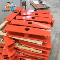 China Middle Holder Truck Trailer Spare Parts With 12mm Thickness Equalizer Beam for sale
