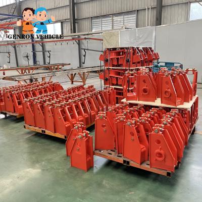 China Mechanical Suspension For Flatbed Trailer Dump Trailer Tipper Trailer for sale