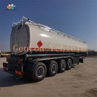 China Mali Cote D'Ivoire Burkina Faso 4 Axles 7 Silos Fuel Tanker Semi Trailer With Air Suspension for sale