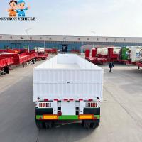 China Heavy Duty 40-60 Tons Side Wall Semi Trailer For Zambia for sale