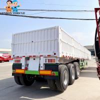 China Heavy Duty 40-60 Tons Side Wall Semi Trailer For Zambia for sale
