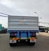 China Side Wall Semi Trailer With Interior Door For Transporting Grain for sale