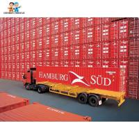 China Air Suspension 12 Tyre Jost Type Container Semi Trailer for sale
