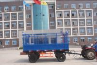 China Back Tipping 5T Genron 5000kgs Agricultural Tipping Trailers for sale