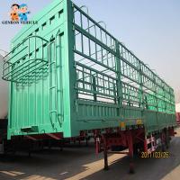 China Heavy Duty 3 Axles Steel CNAS CQC Storage Semi Trailer for sale