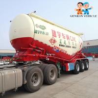 China Air Suspension 3 Axles Dry Bulk Tanker Trailer for Sale Export to Sudan, Somalia, Tanzania, Tunisia, Uganda, Zambia for sale