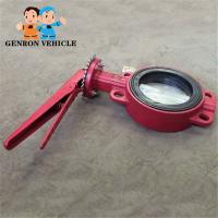 China Butterfly Valves Wafer Gear Type Hand Manual Butterfly Large Size Butterfly Valve for sale