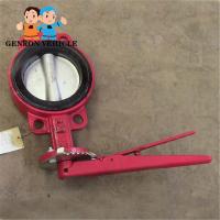 China Butterfly Valves Wafer Gear Type Hand Manual Butterfly Large Size Butterfly Valve for sale
