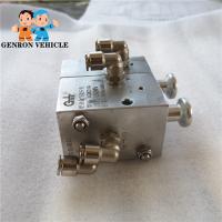 China Fuel Tank Truck Aluminum Pneumatic Control Block Push Button for sale