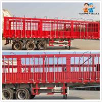 China Quad Axle Vegetables Cargo 13M 60ton Storage Semi Trailer for sale