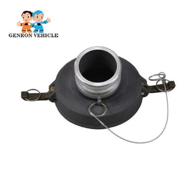 China Aluminum Alloy Fuel Truck Trailer Spare Parts Gravity Drop Coupler API 4 Inch 3 Inch 2.5 Inch for sale