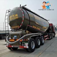China 3 Axles 12T GV Brand dry bulk tanker trailer for sale export to Rwanda, Madagascar, Malawi, Mali for sale
