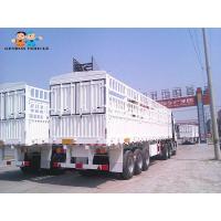 China Mechanical Suspension 4 Axles 60T Storage Semi Trailer for sale