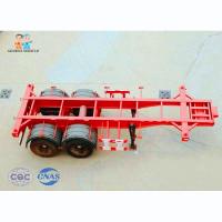China 40ft Light Dead Weight Skeleton Reefer Container Semi Trailer for sale