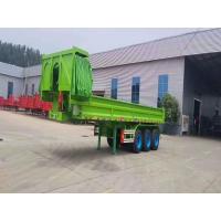 China Heavy Duty Automatic 3 Axles 50T Genron Dump Semi Trailers for sale