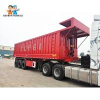 China Impact Resistance Construction  Tipper Q235 Dump Semi Trailers for sale