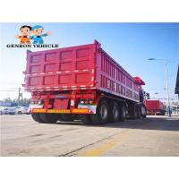 China Tarpaulin  End Dump Grain Trailer for sale