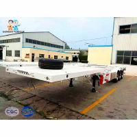 China 12 Meters Heavy Loading Skeletal 30T Container Semi Trailer for sale
