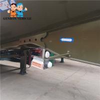 China 3 Axles Promotional  60T Dry Powder Silo Transport Tank Bulk Cement Bulker Tanker Trailer for sale