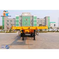 China 20 Feet Skeleton Intermodal Genron Container Semi Trailer for sale