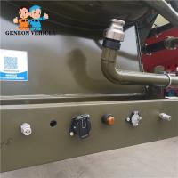China 45Cube dry Power material silo 3 axles bulk cement tanker trailer for sale for sale