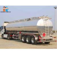 China Corrosion Resistant 13000mm 50m3 Diesel Aluminium Tanker Trailer for sale