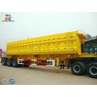China U - Type 3 Axles Side Tipper Semitrailer Export To Kenya, Tanzania, Zambia, Ghana ,etc for sale
