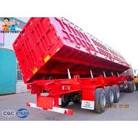 China Torsion Resistant Hyraulic 30M3 50 Tons Dump Semi Trailers for sale