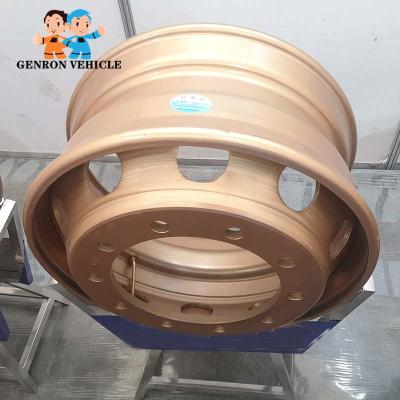 China 11R22.5 10 Hole 22.5Inch Aluminum Trailer Wheels For Axles for sale