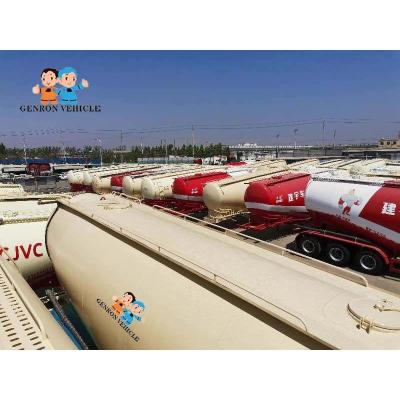 China 3 Axles Large Capacity Bulk Cement Tank Semi Trailer for Sale Export to South Africa, Nigeria, Guinea, Libya, Egypt. for sale