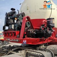 China V Type Welded Structure SS 45T Dry Bulk Tanker Trailer for sale
