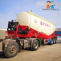 China BPW Axle Dry Powder 12M 50cbm Oilfield Cement Bulk Trailer for sale