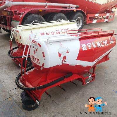 China Pneumatic Cement Transport 50ton 45cbm Dry Bulk Tanker Trailer for sale