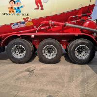 China Air Compressed 2 Axles V 67cbm 80T Aluminum Cement Trailer for sale