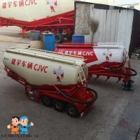 China Air Suspension Mineral Triaxles 35CBM Cement Powder Tankers for sale