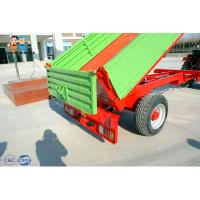 China Solid Structure Compact Sidewall  Drop Side Tipping Trailer for sale