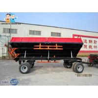 China Horse Muck Tipping Trailer for sale
