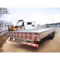 China Cattle Horse Livestock 10000kgs Flatbed Agricultural Tipping Trailers for sale