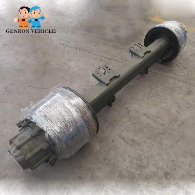 China American Type 20Mn2 Alloy Square 25t Fuwa Trailer Parts Axle for sale