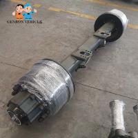 China American Type 20Mn2 Alloy Square 25t Fuwa Trailer Parts Axle for sale
