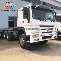 China Highway Transportation Flat Top Euro3 380HP Lightweight Semi Trucks for sale