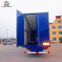 China Multifunction Advertising 40ft FUWA Axle Curtain Side Trailers for sale