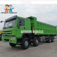 China Front Lifting Stone Sand 8X4 30cbm Tipper Dump Truck for sale