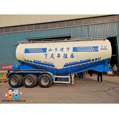 China Construction Sites Steel Q235 CCC Dry Bulk Tanker Trailer for sale