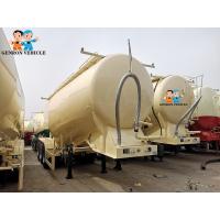 China Tri Axle ABS Locking Mild Steel 40t Cement Bulker Trailer for sale