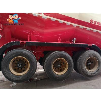 China Powder Goods Particles 50m3 SGS Dry Bulk Tanker Trailer for sale
