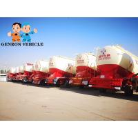 China 3 Alxe 40CBM 45 CBM Dry Bulk Cement Tanker Trailer for sale