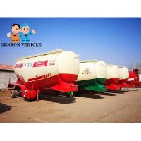 China Mechanical Suspension Single Chamber 45cbm Dry Cement Trailer for sale