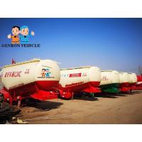 China Powder Material Transporter 35t 3 Axle Dry Bulk Tanker Trailer for sale