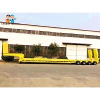 China Transportation Roadroller  25 Ton JOST Heavy Duty Low Bed Trailers for sale